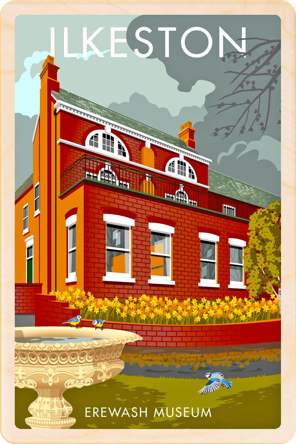 Erewash Museum Wooden Postcard by Stephen Millership - The Wooden ...