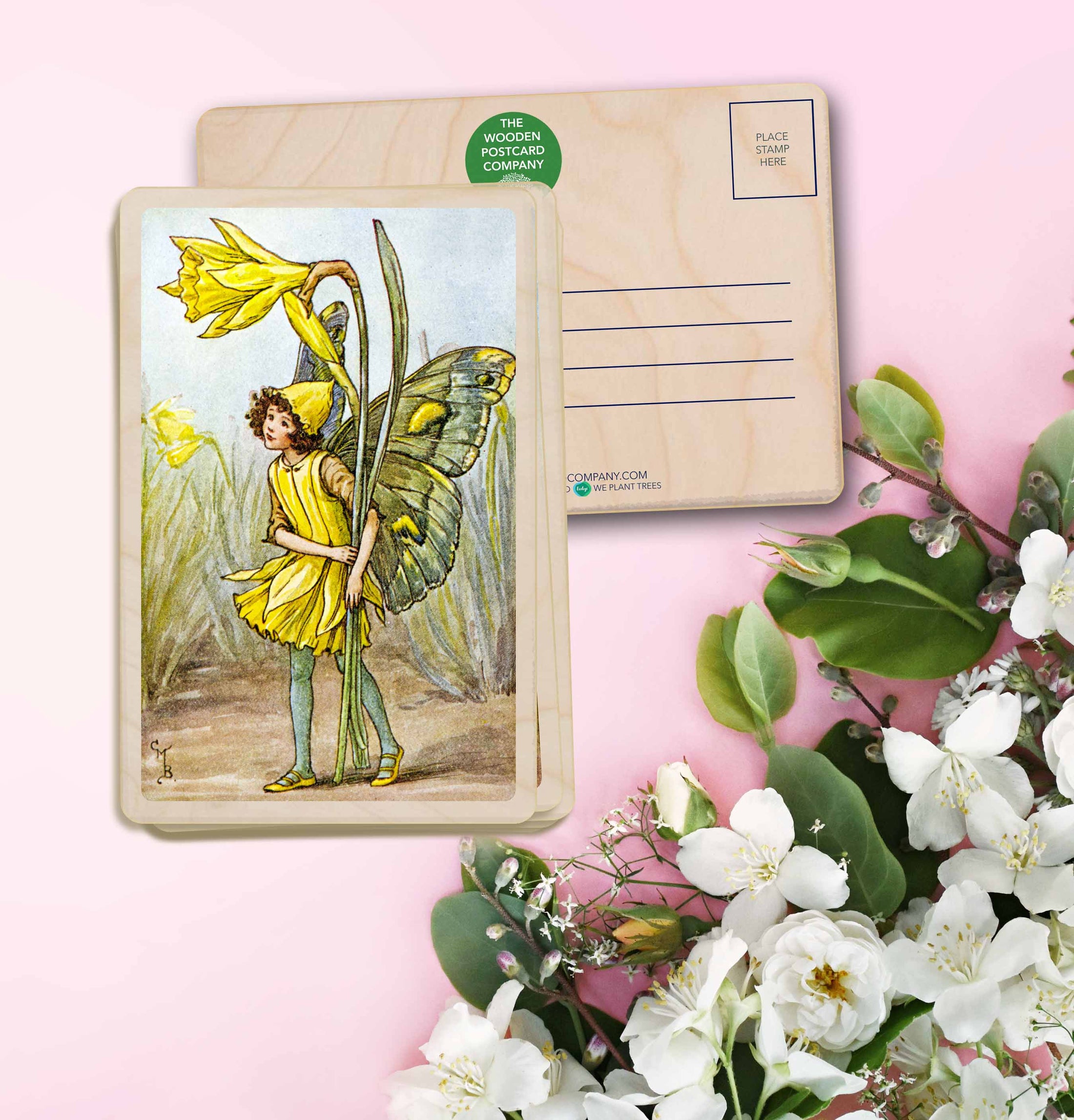Daffodil | Spring Fairies | The Flower Fairies™ | The Wooden Postcard ...
