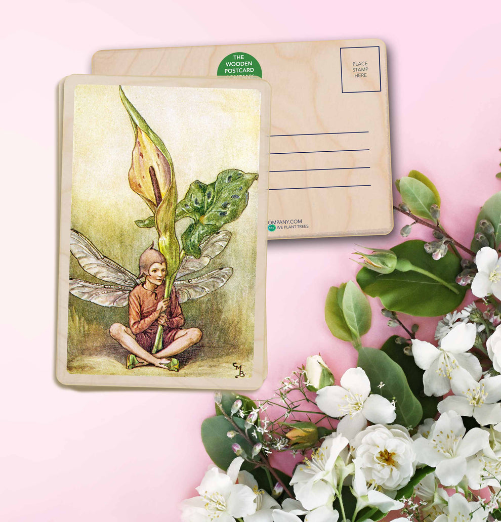 Lord and Ladies Fairy Wooden Postcard by Cicely Mary Barker – Made in ...