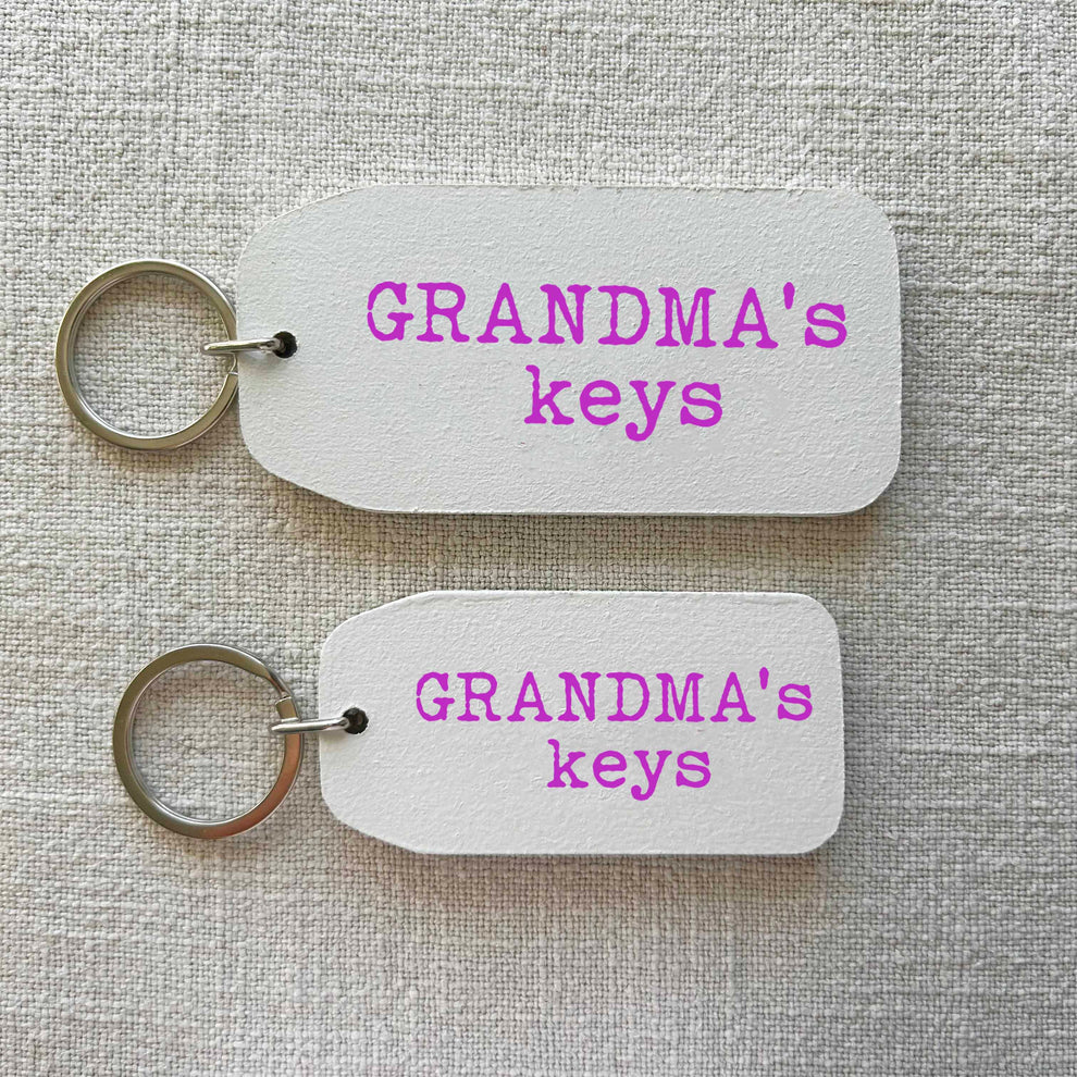 Wooden Key Tags | Sustainable Gifts | Jolly Useful – THE WOODEN ...