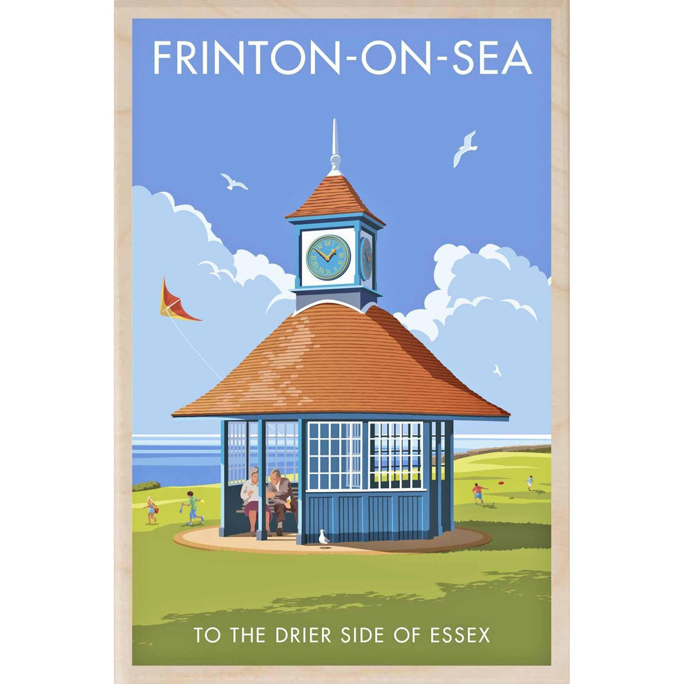 Frinton Wooden Postcard by Stephen Millership - The Wooden Postcard ...