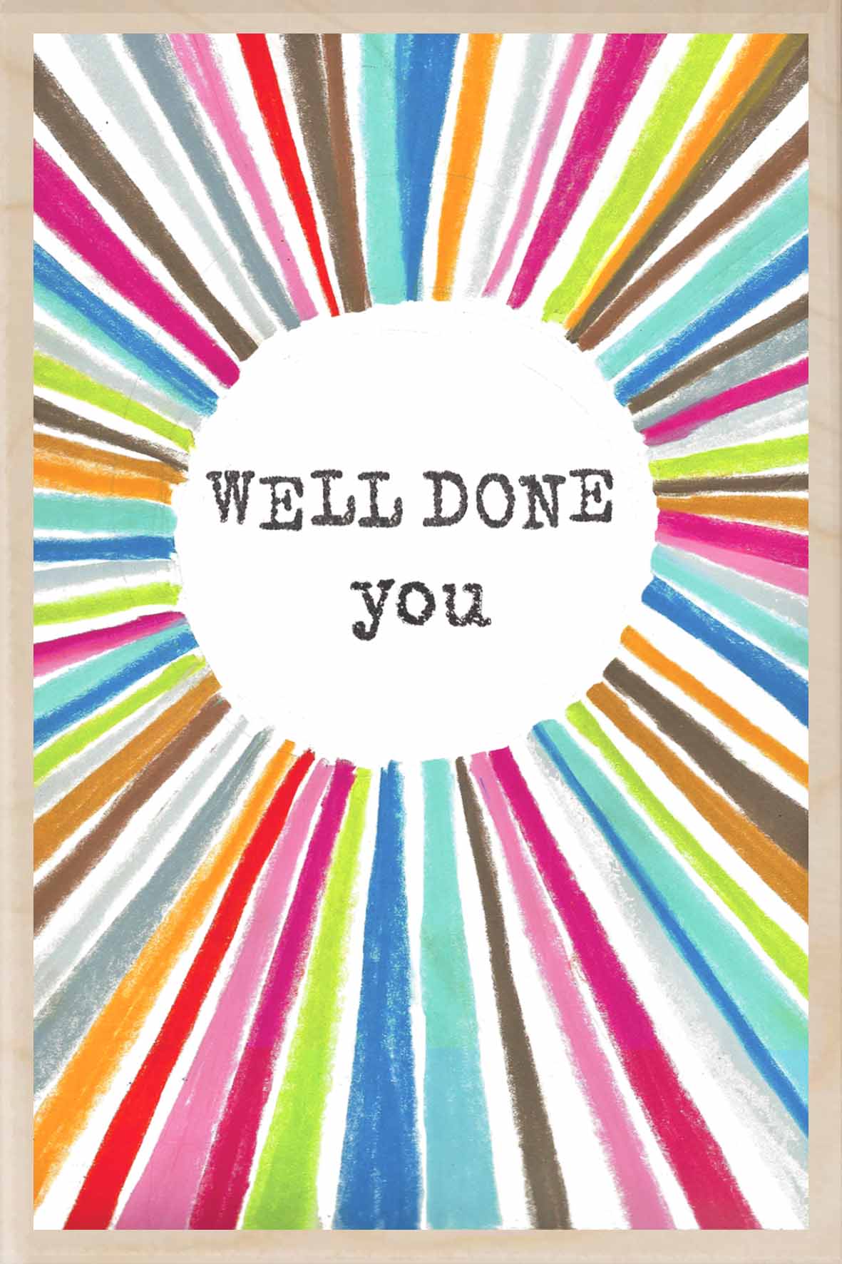 Congrats Cards | Well Done | The Wooden Postcard Company – THE WOODEN ...